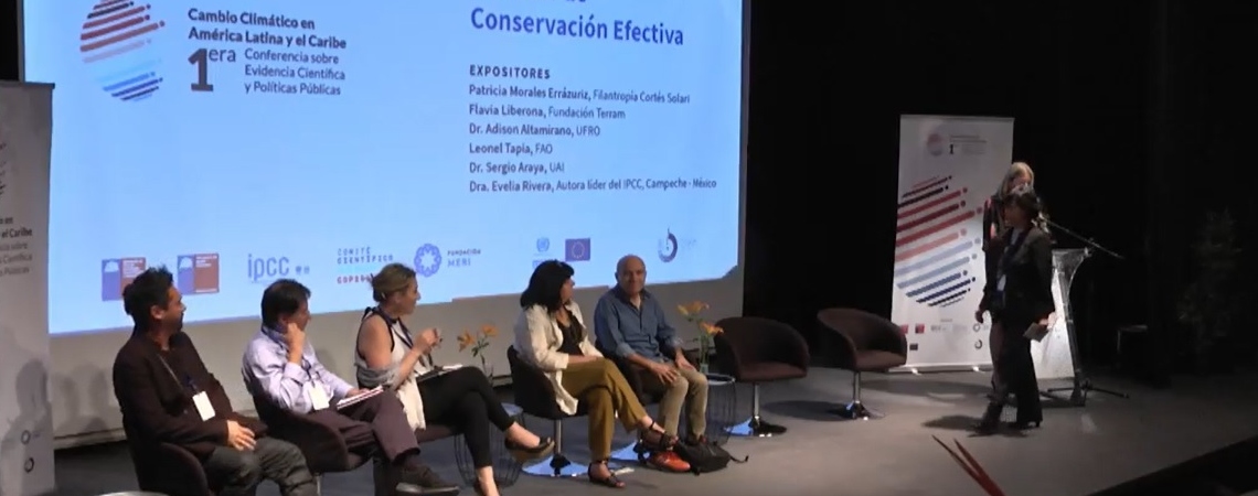 Sergio Araya expuso en conferencia regional para el cambio climático